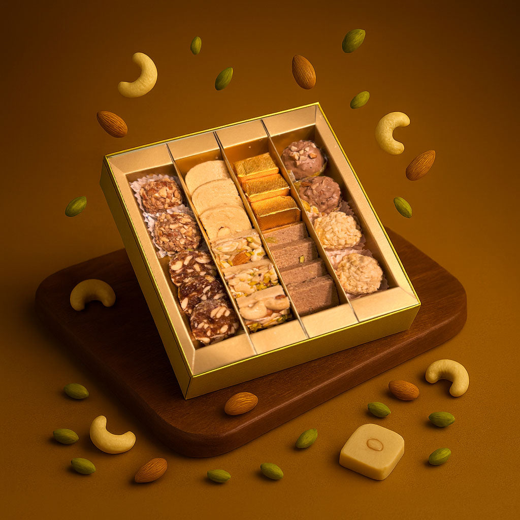 Mix Kaju Sweets | Assorted Kaju Sweets – Annapoorna Mithai